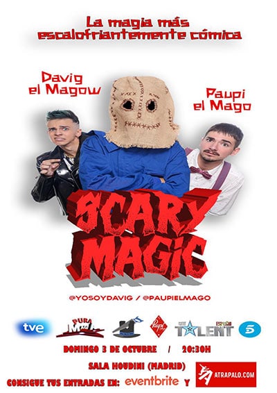 Scary Magic en la Sala Houdini - Plan Infantil